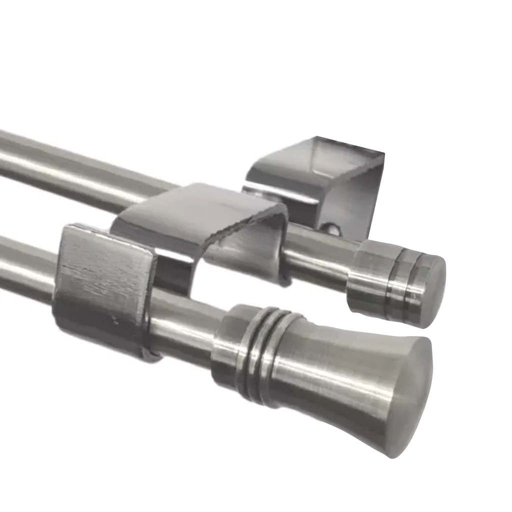 Set Extensible Muro 75-110 Cm Terminal Cónico Color Satín - AuraHome